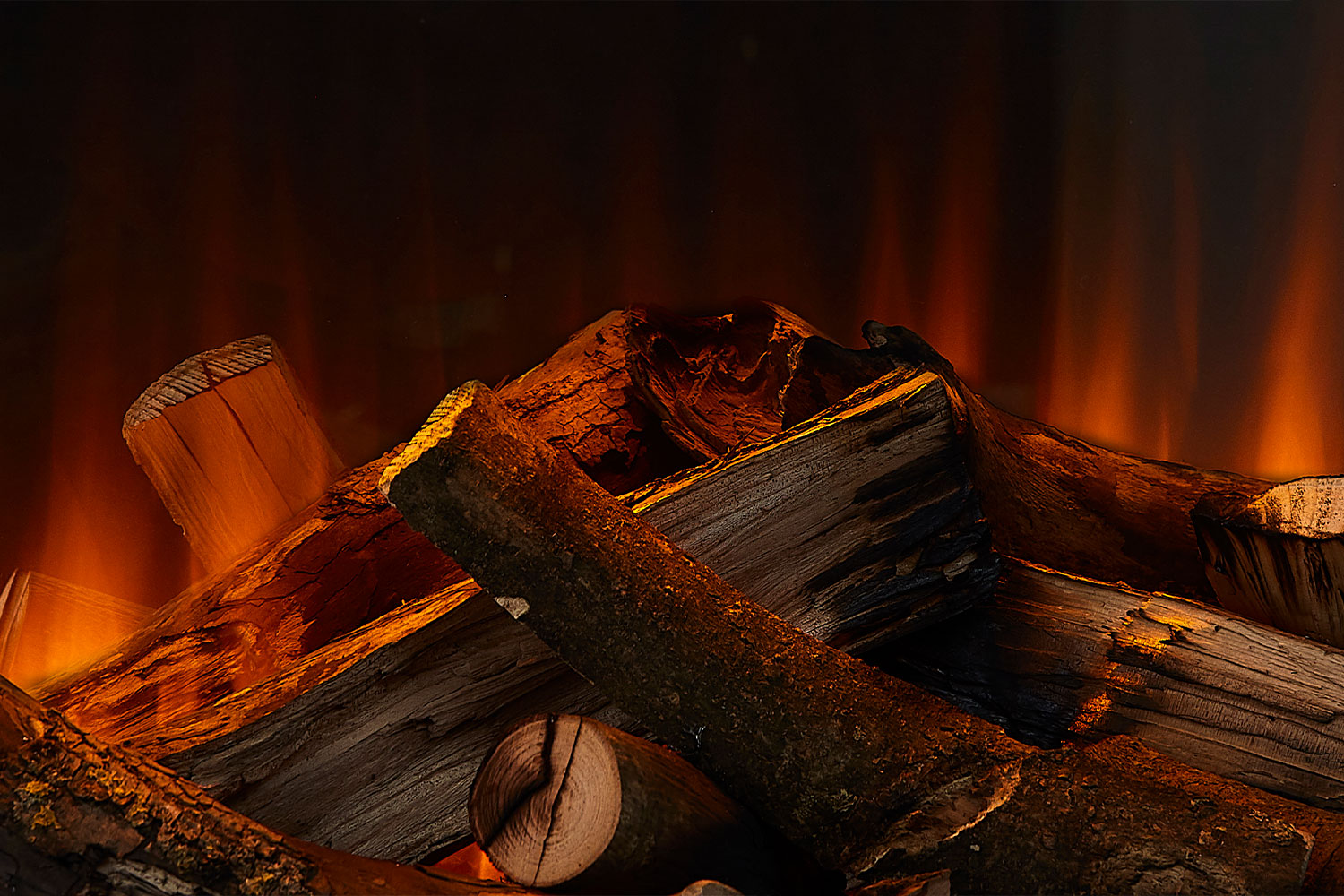 New Forest 1200 with Deluxe Real logs - 1200 мм